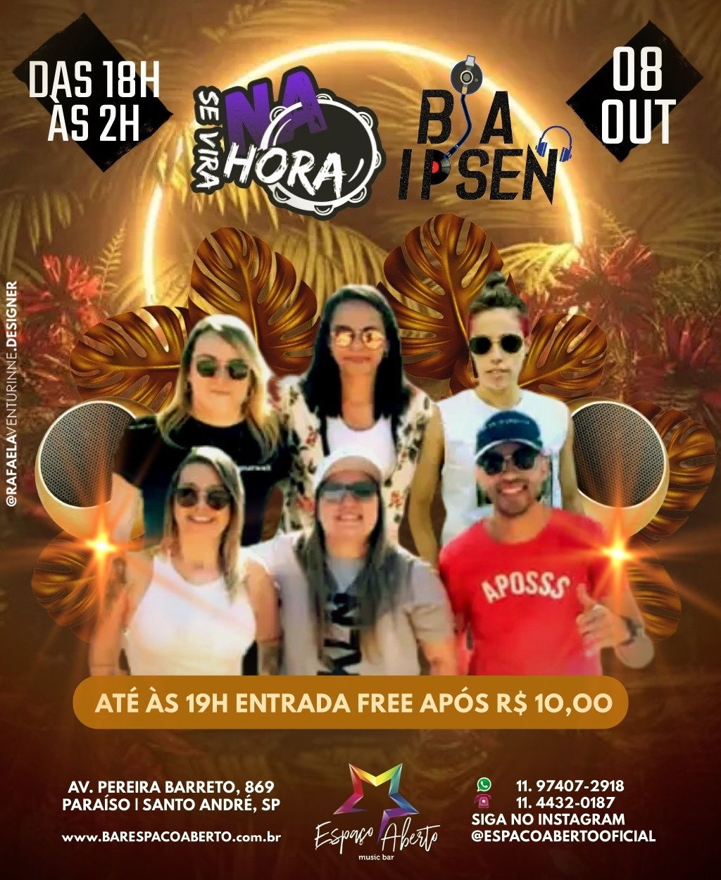 Dj Bia Ipsen & Se vira na hora - Bar Espaco Aberto